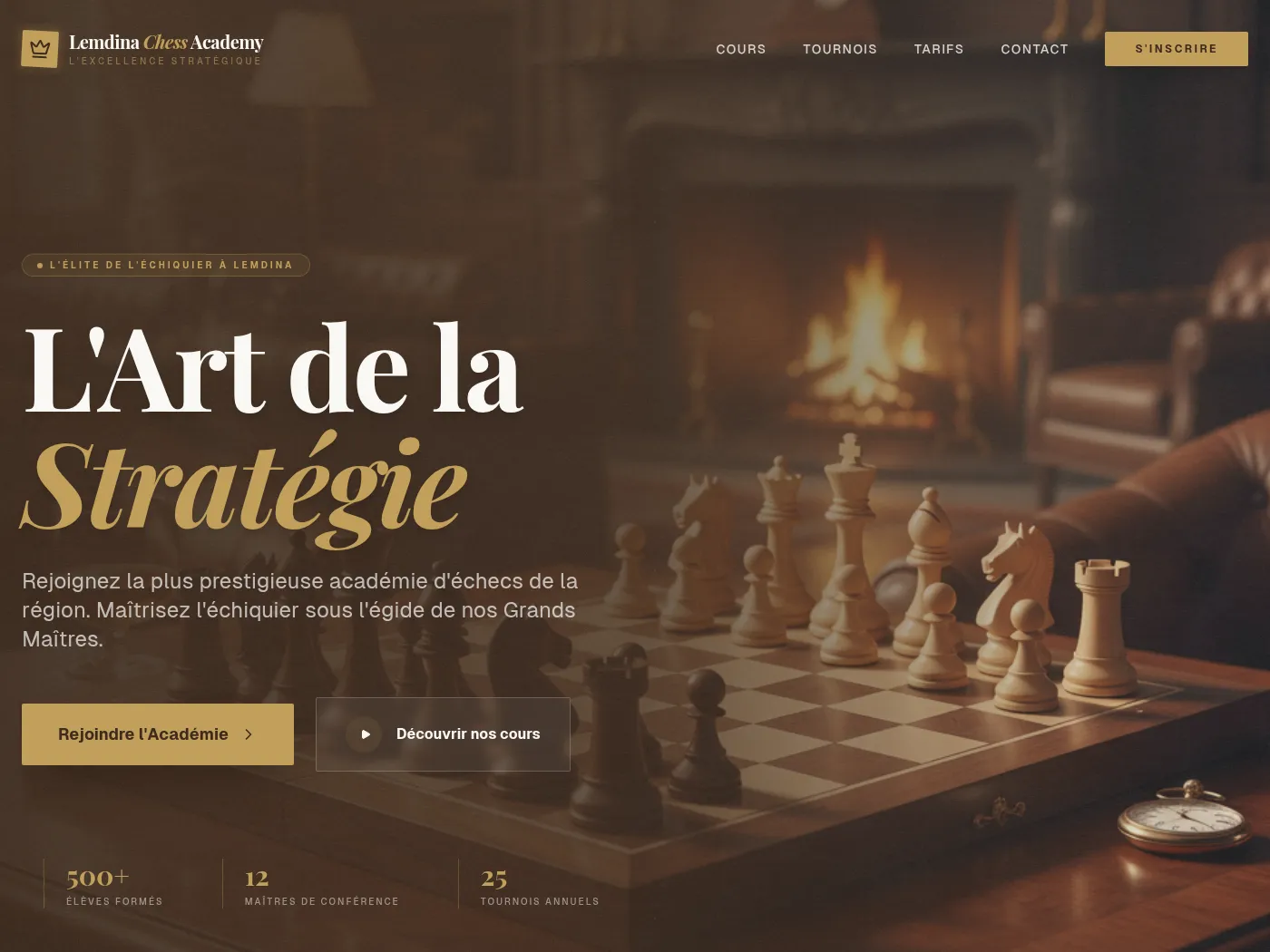 Chess Academy Web