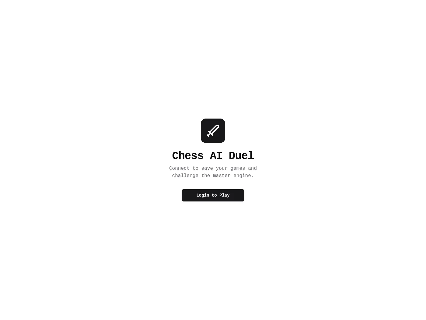 Chess AI Duel