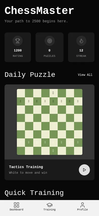 ChessMaster Coach App