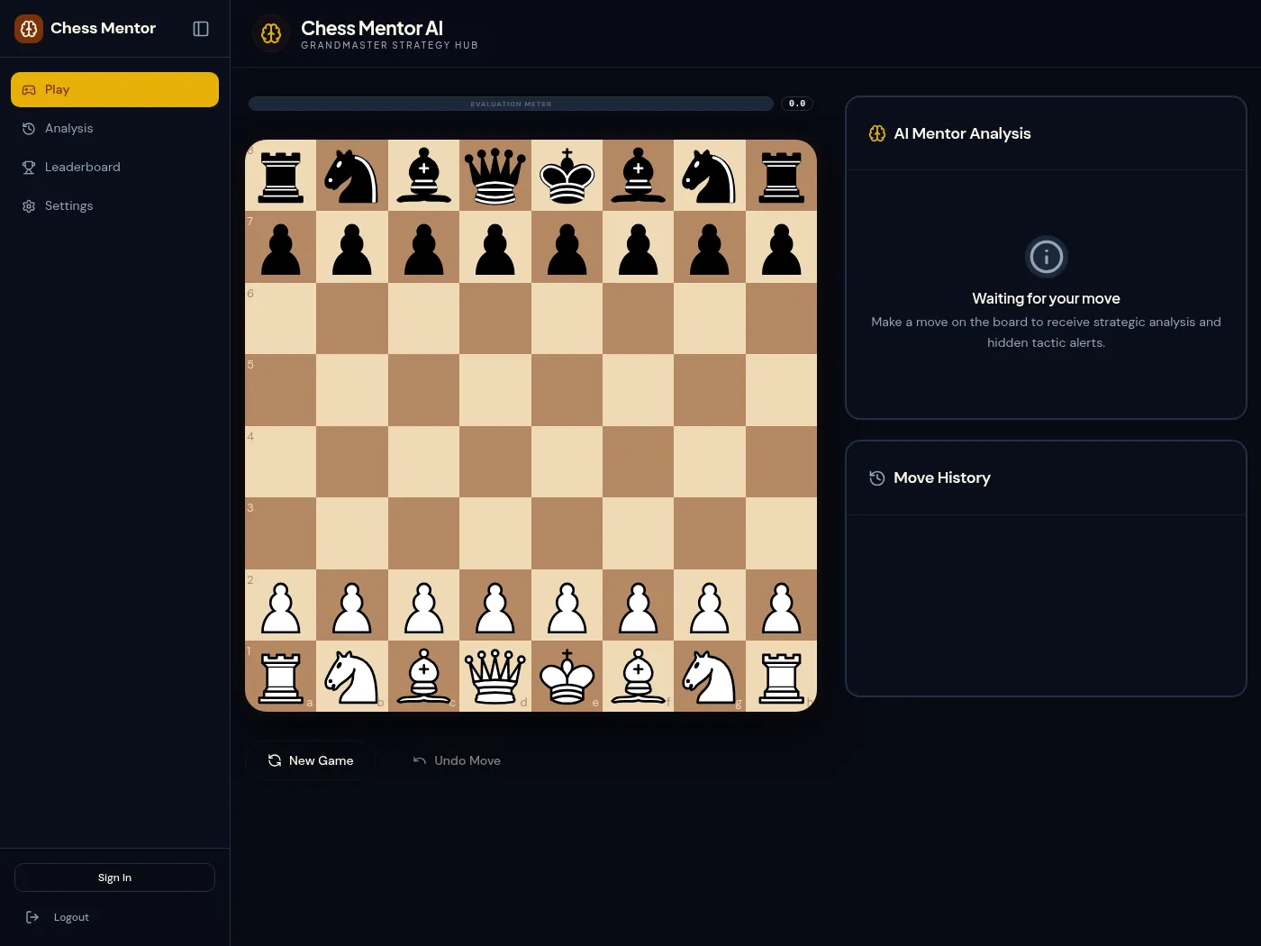 Chess Mentor App