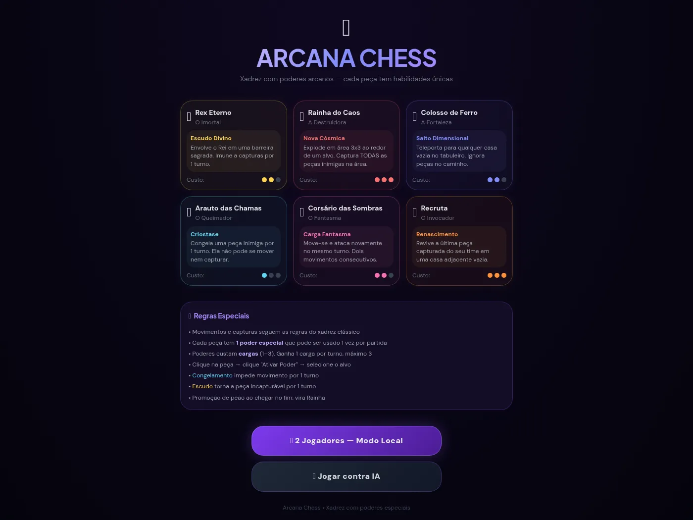 Chess Powers Arena