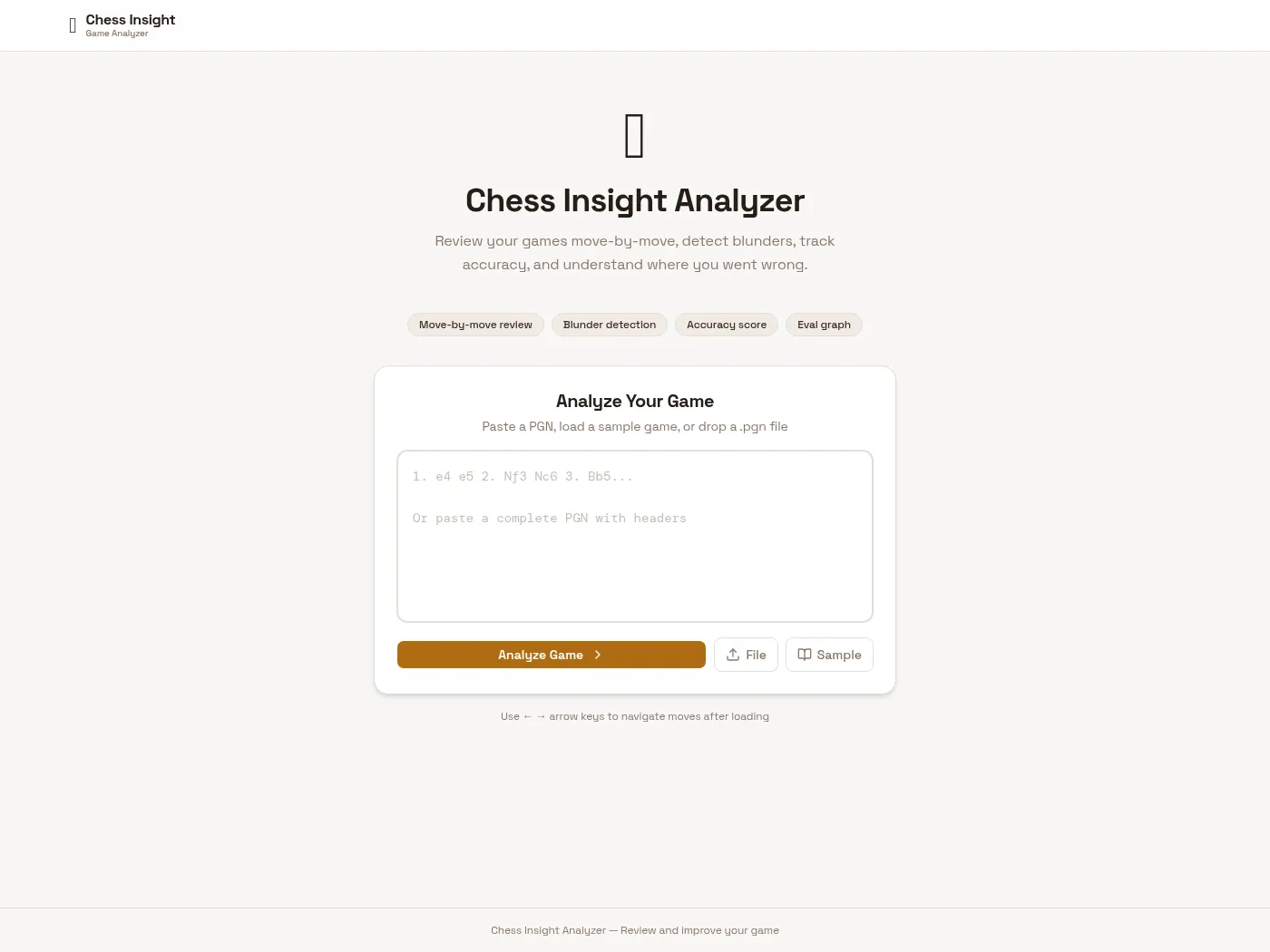 Chess Insight Analyzer