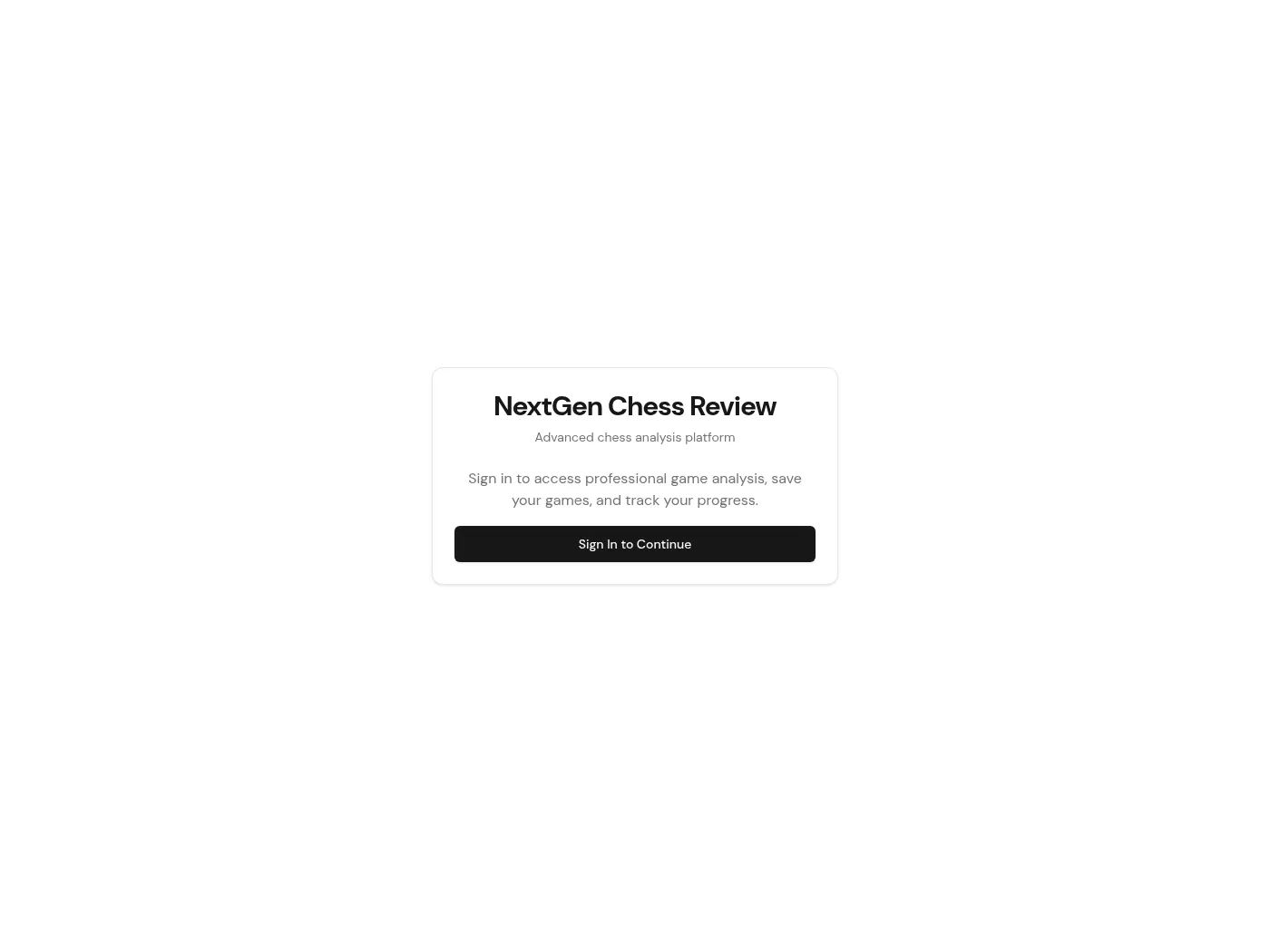 NextGen Chess Review