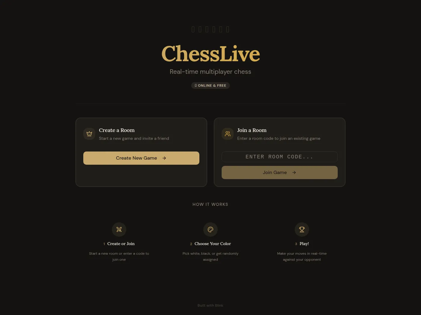 ChessLive Multiplayer