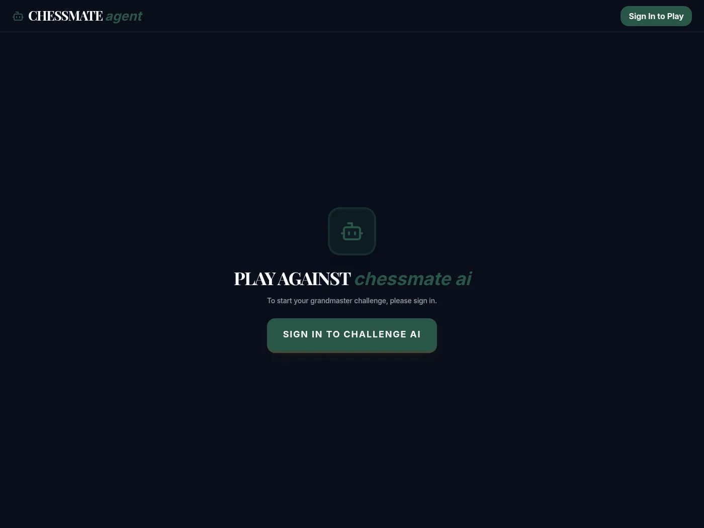 ChessMate Agent