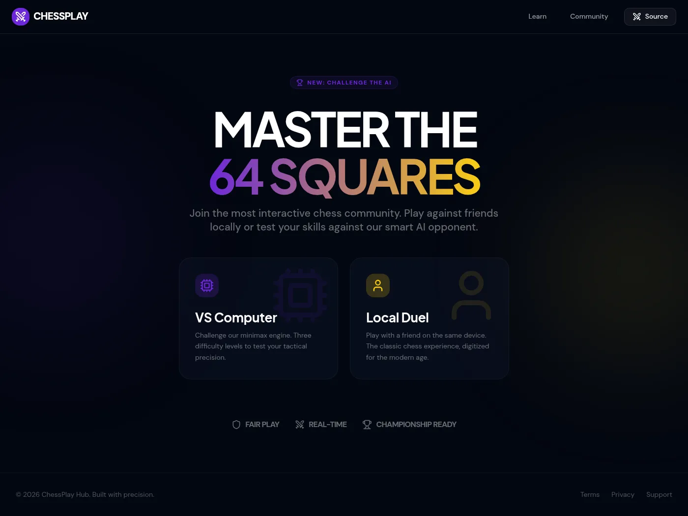 ChessPlay Hub