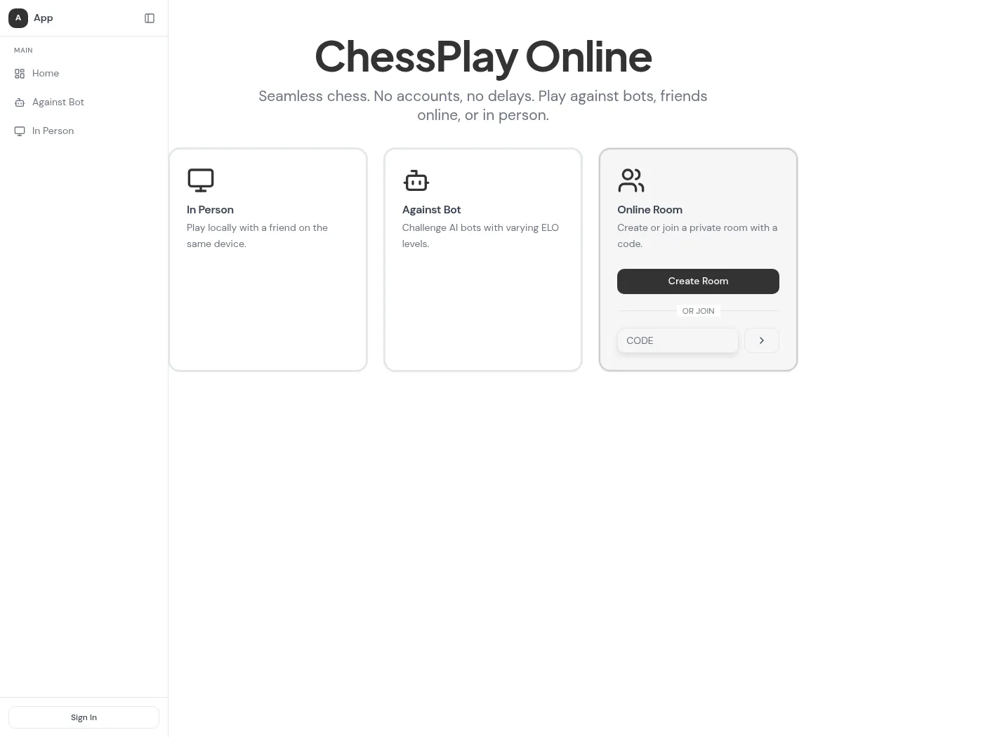 ChessPlay Online
