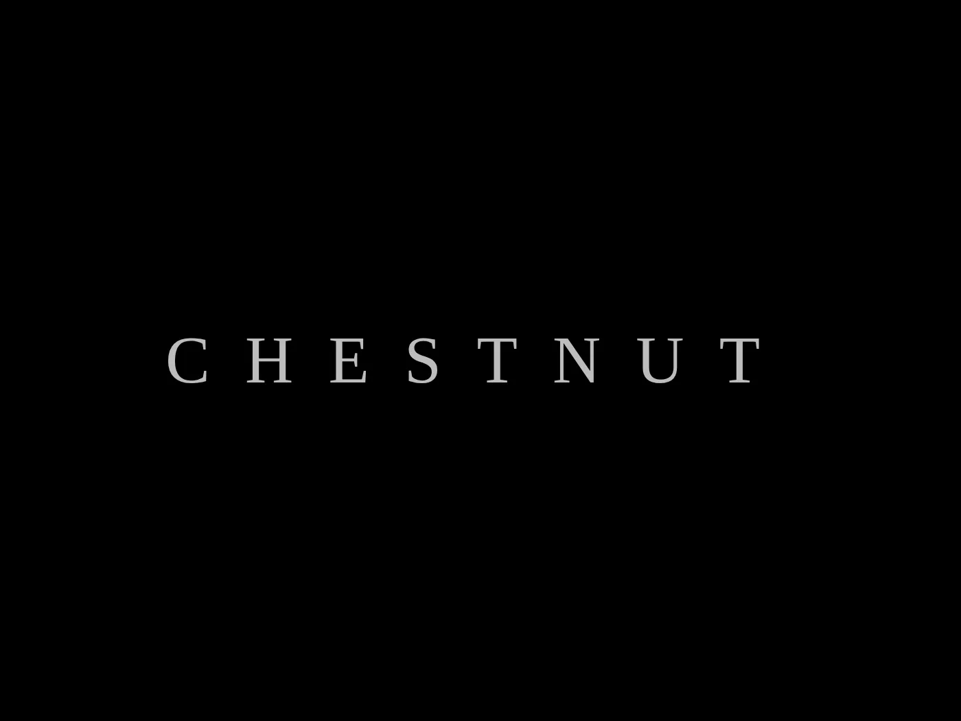 Chestnut Luxury Ecommerce