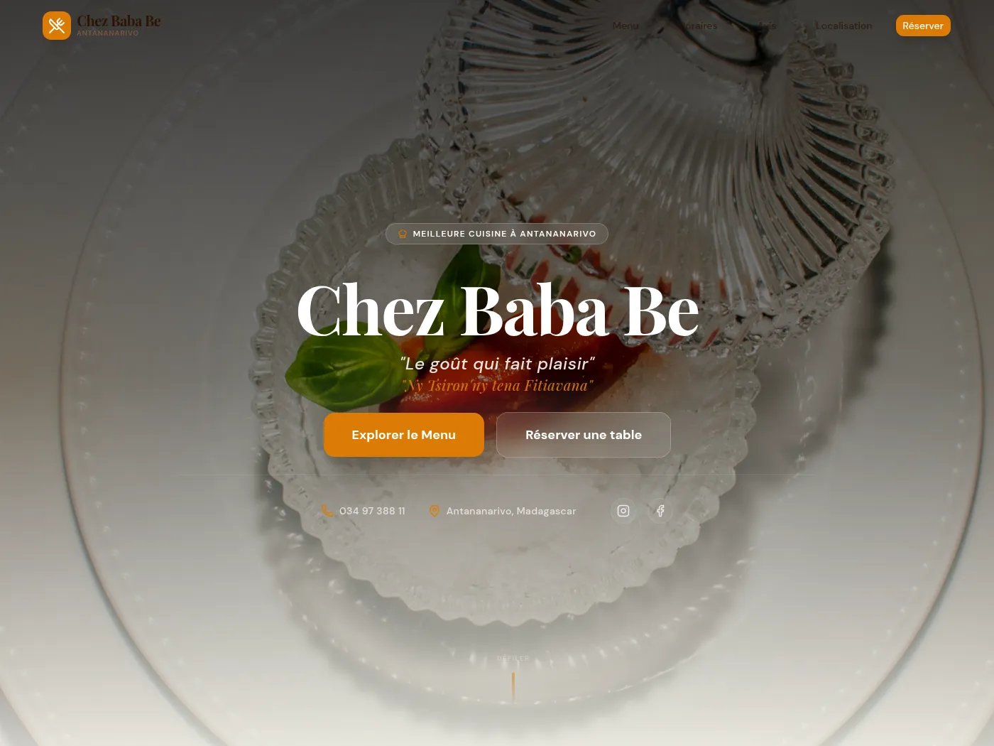Chez Baba Be Web