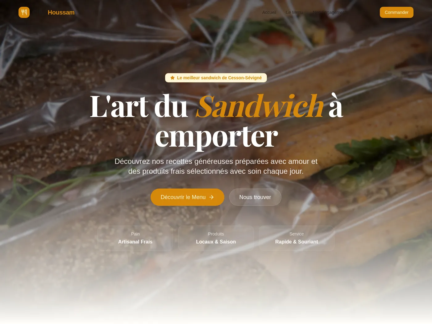 Chez Houssam Vitrine