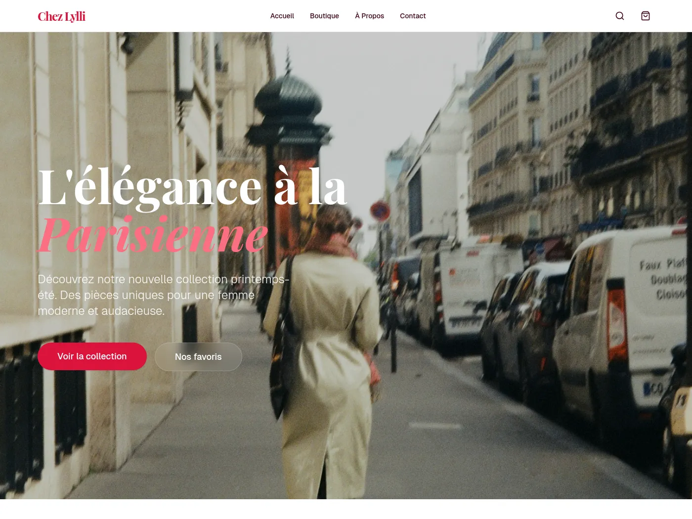 Chez Lylli Fashion Site