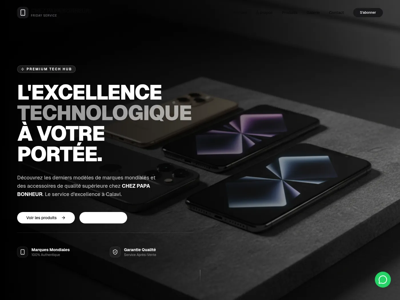 Chez Papa Bonheur Web