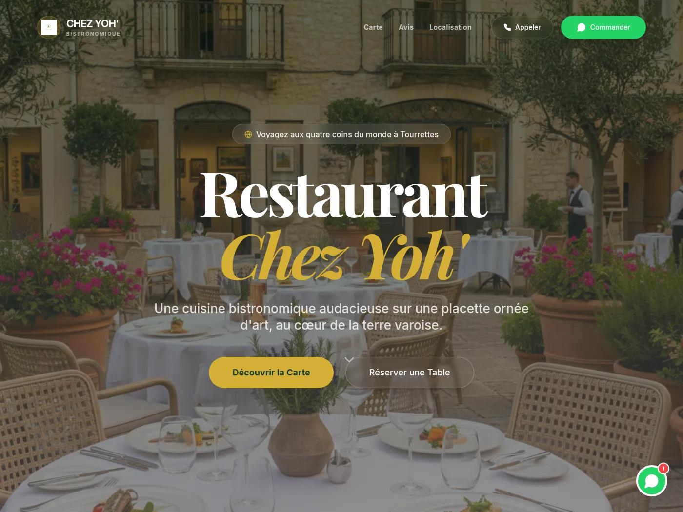 Chez Yoh Restaurant Site