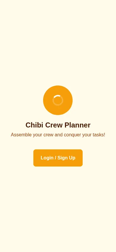 Chibi Crew Planner