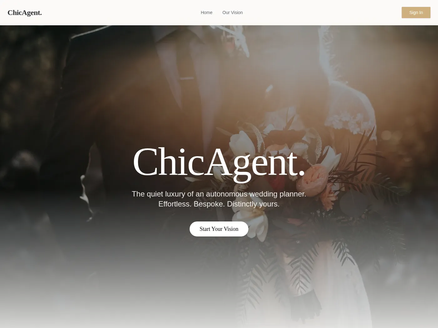 ChicAgent Wedding Planner