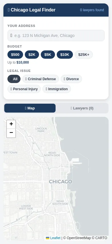 Chicago Legal Finder