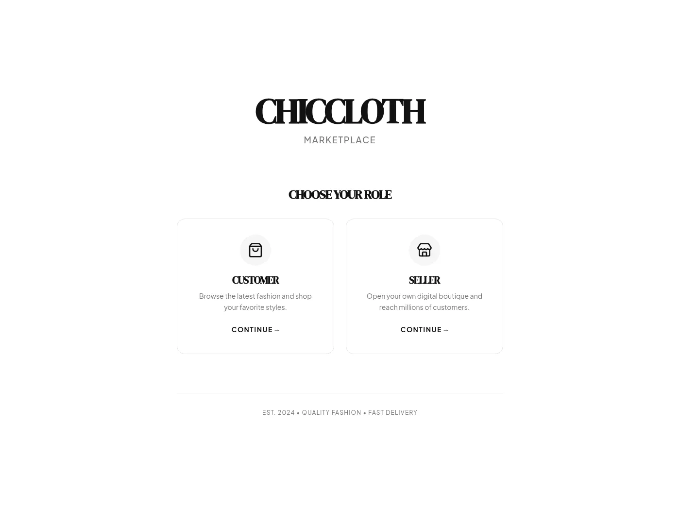 ChicCloth Marketplace