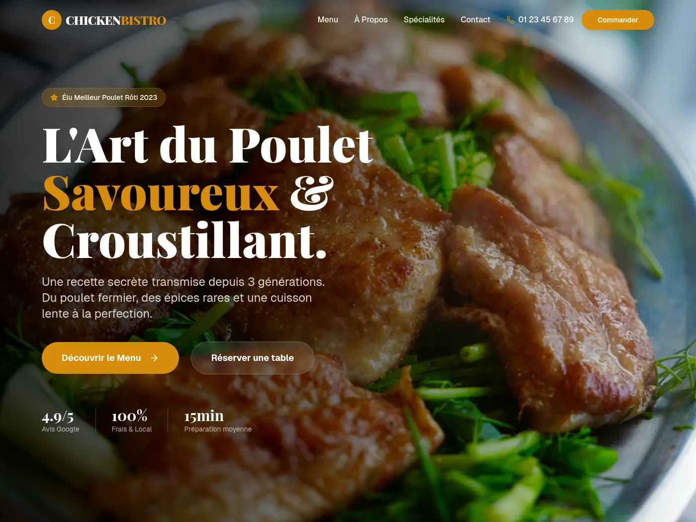 Chicken Bistro Site