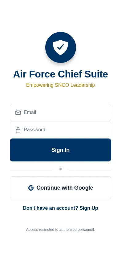 Air Force Chief Suite
