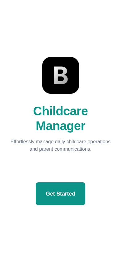 Childcare Manager App