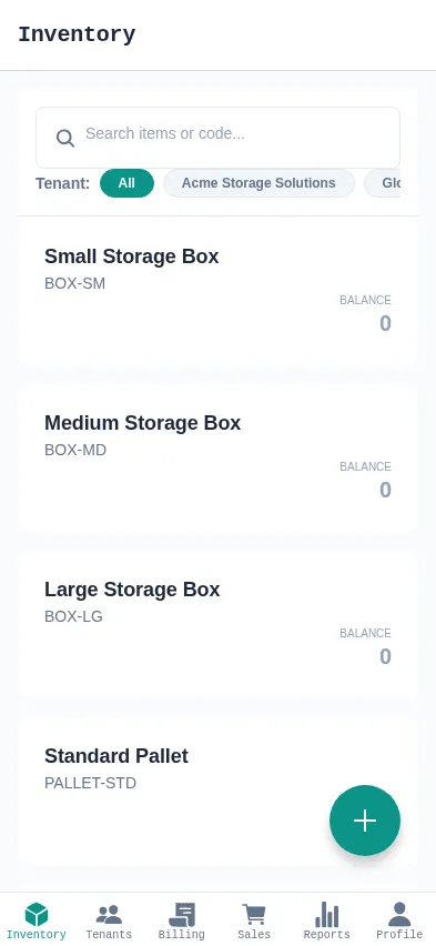 ChillStore Inventory App