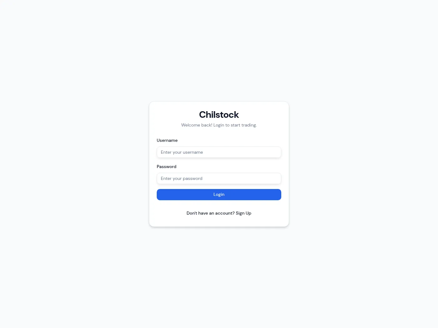 Chilstock Real-Time Game