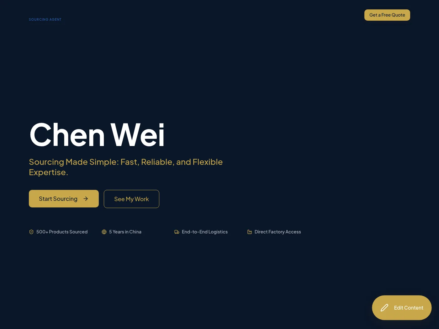 China Sourcing Pro Site