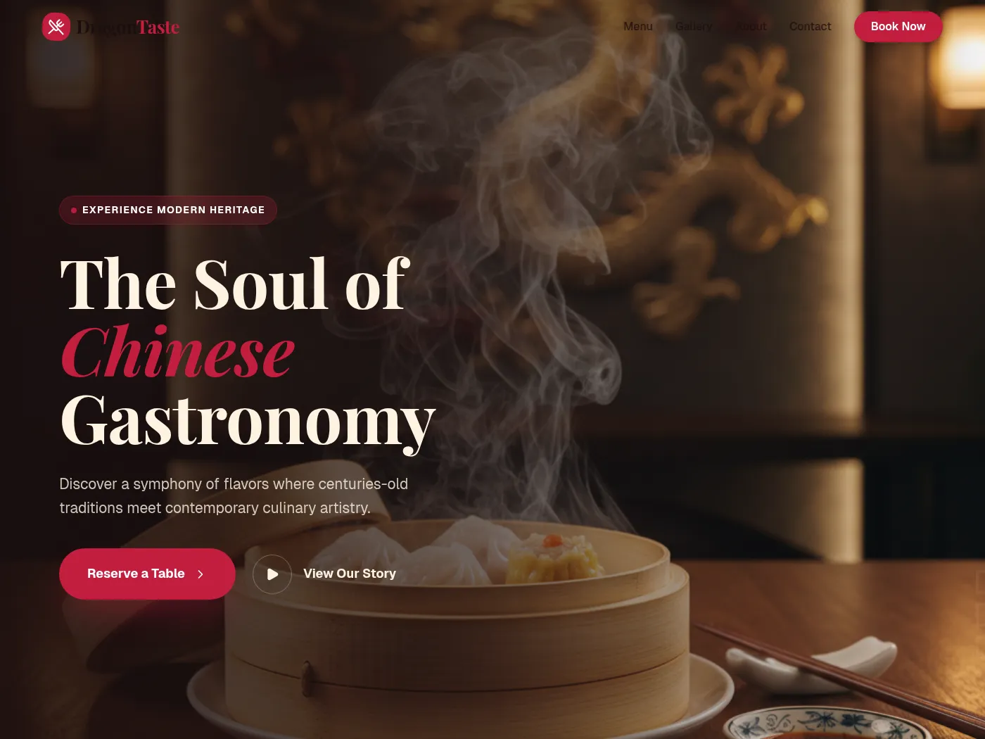 Dragon Taste Webpage