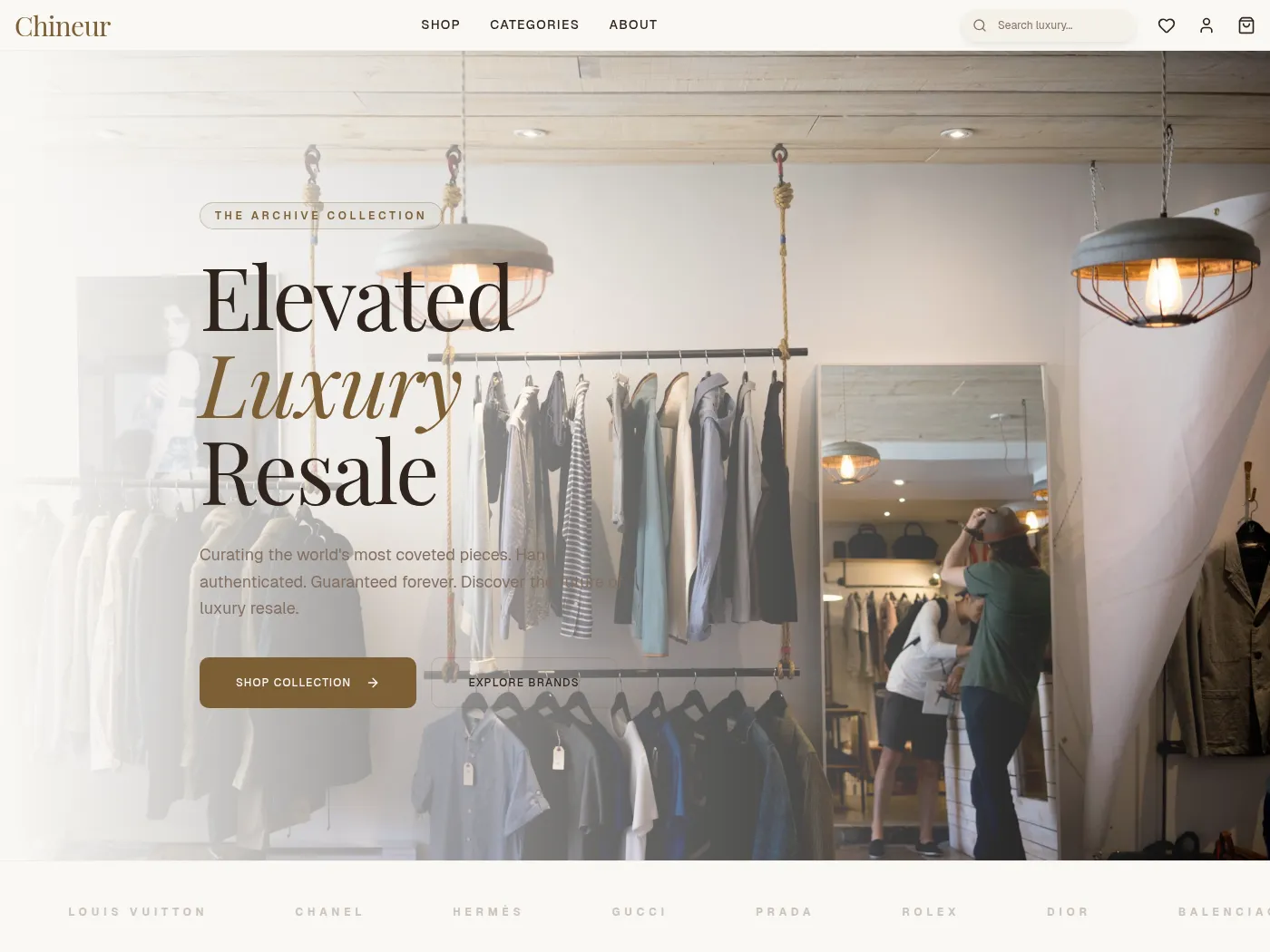 Chineur Luxury Resale