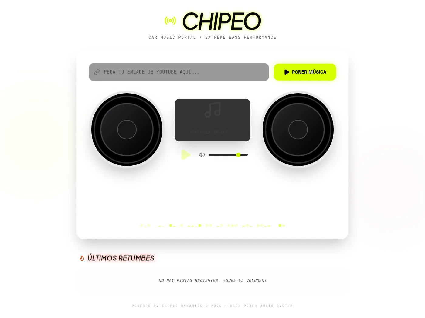 Chipeo Car Music Portal
