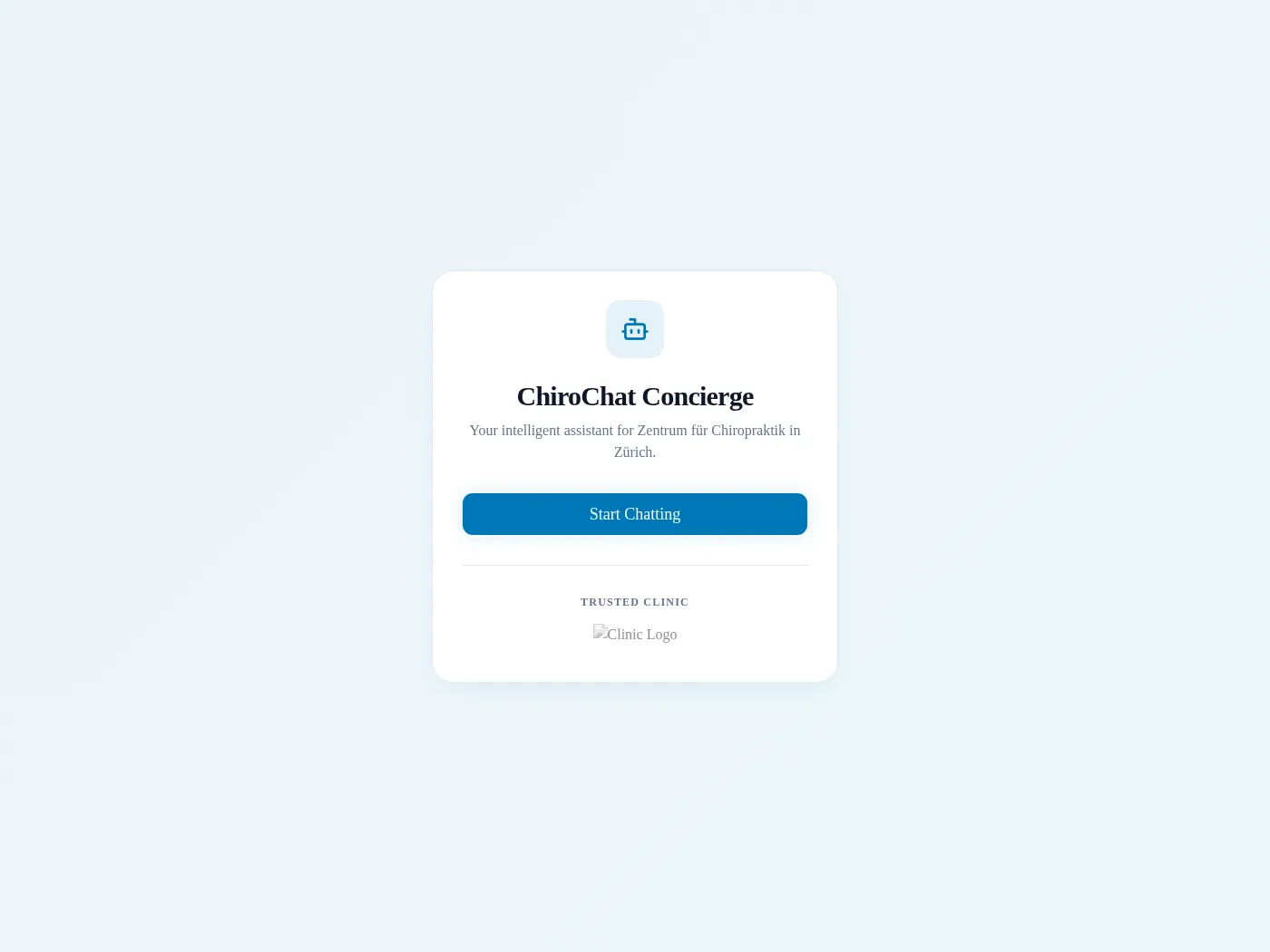 ChiroChat Concierge