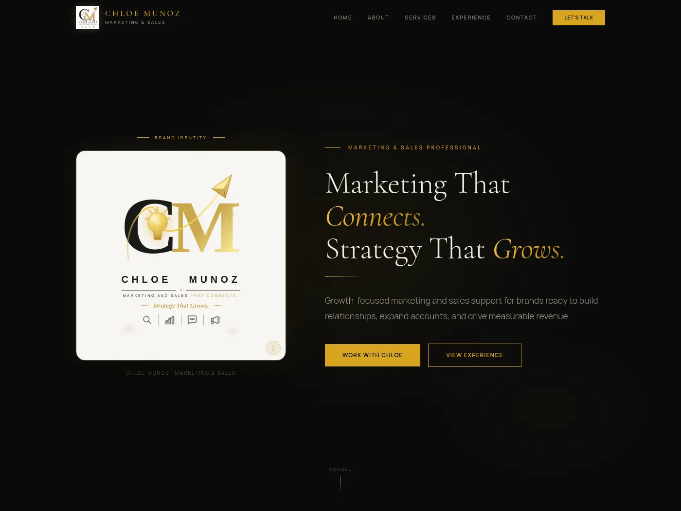 Chloe Munoz Portfolio Site
