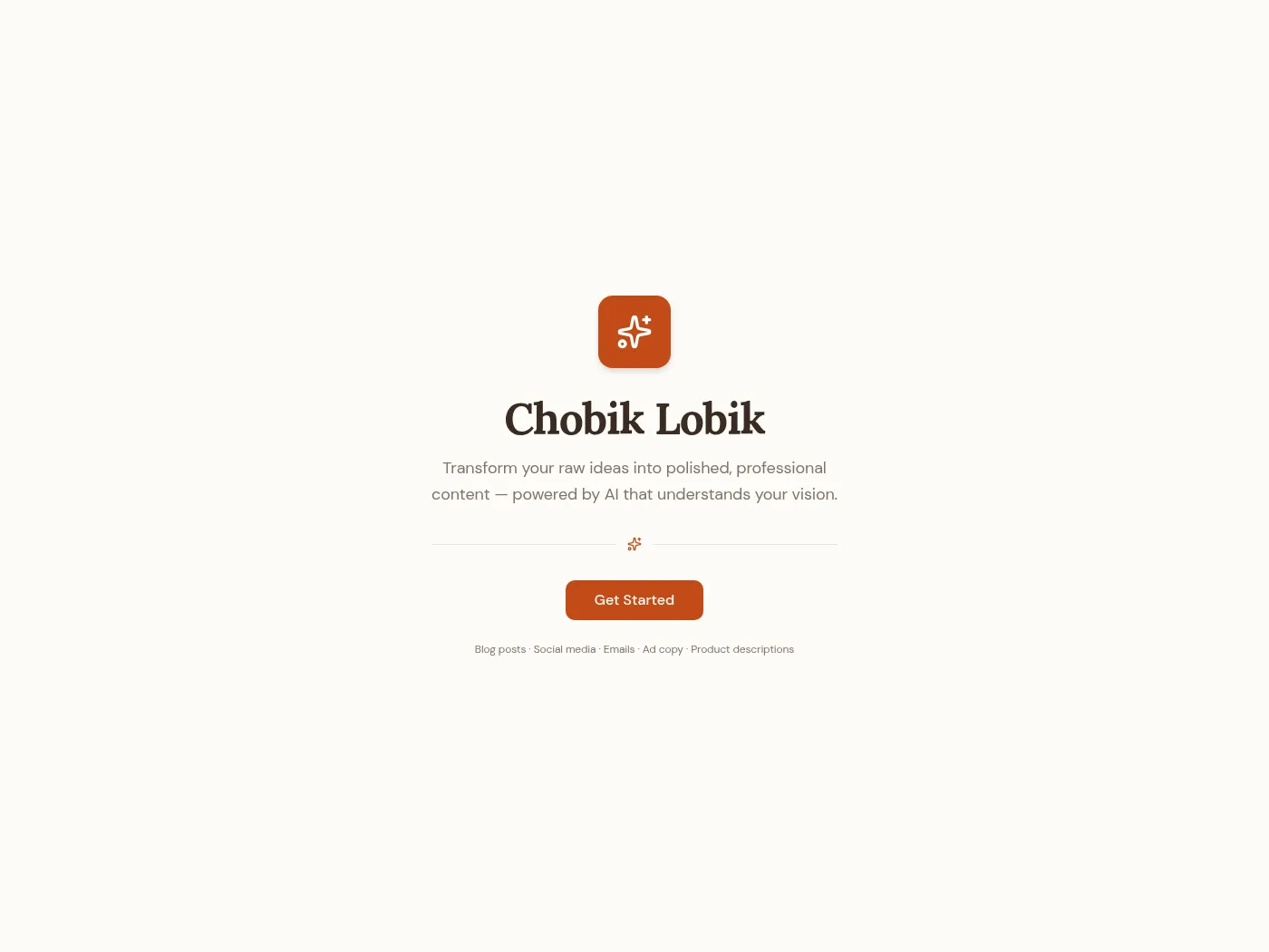 Chobik Lobik SaaS