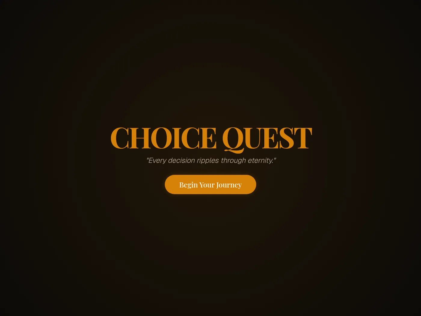 Choice Quest Game
