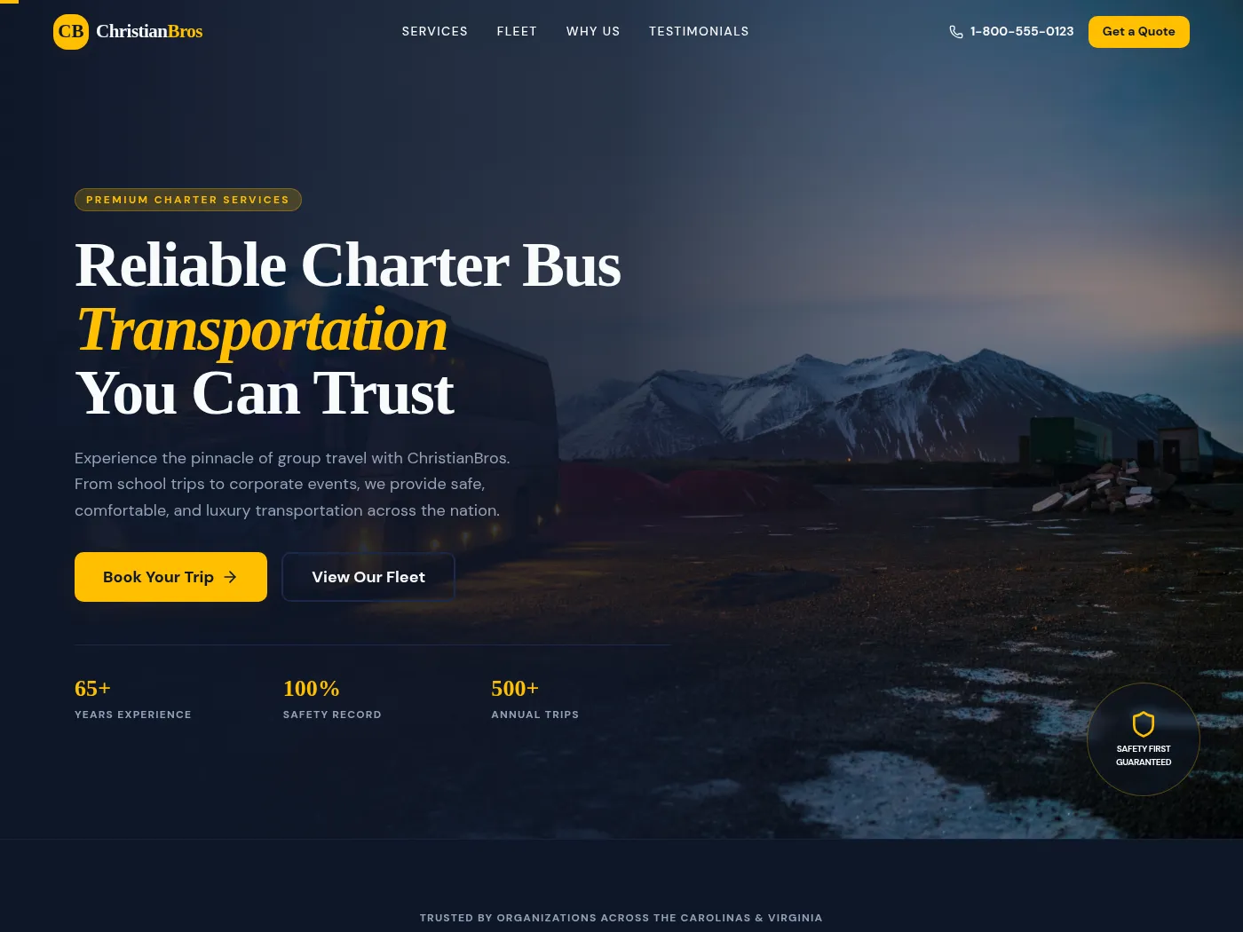 ChristianBros Transport Site