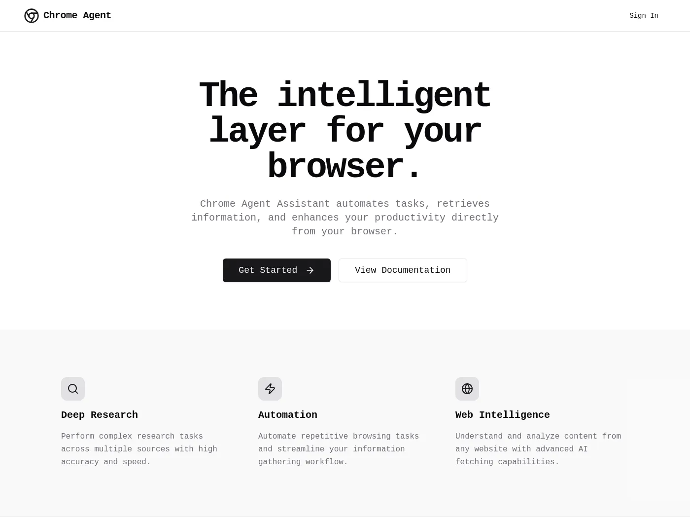 Chrome Agent Assistant