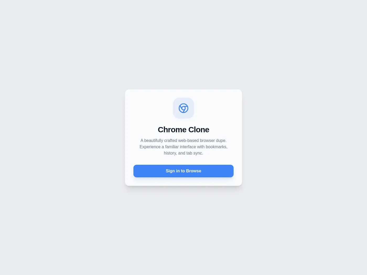 Chrome Clone