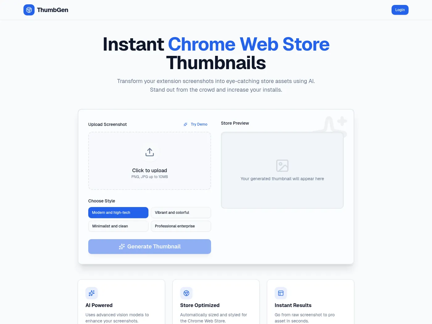 Chrome ThumbGen