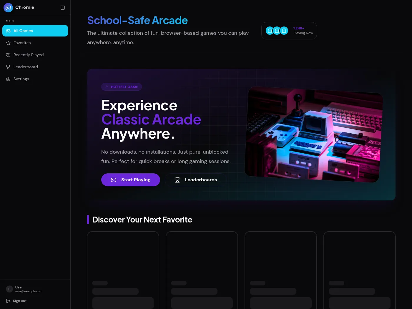 School Chromebook Games