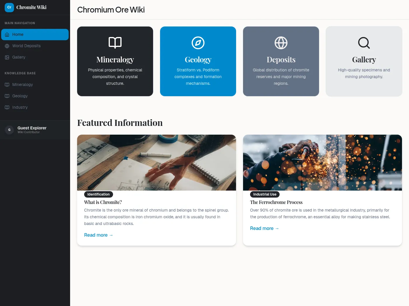 Chromium Ore Wiki