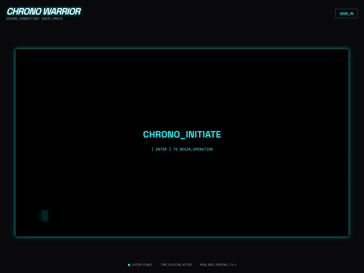 Chrono Warrior