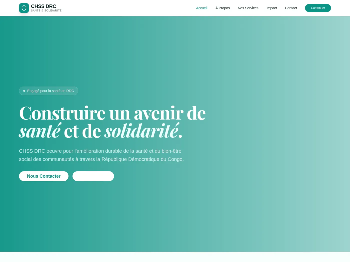CHSS DRC Web Portal