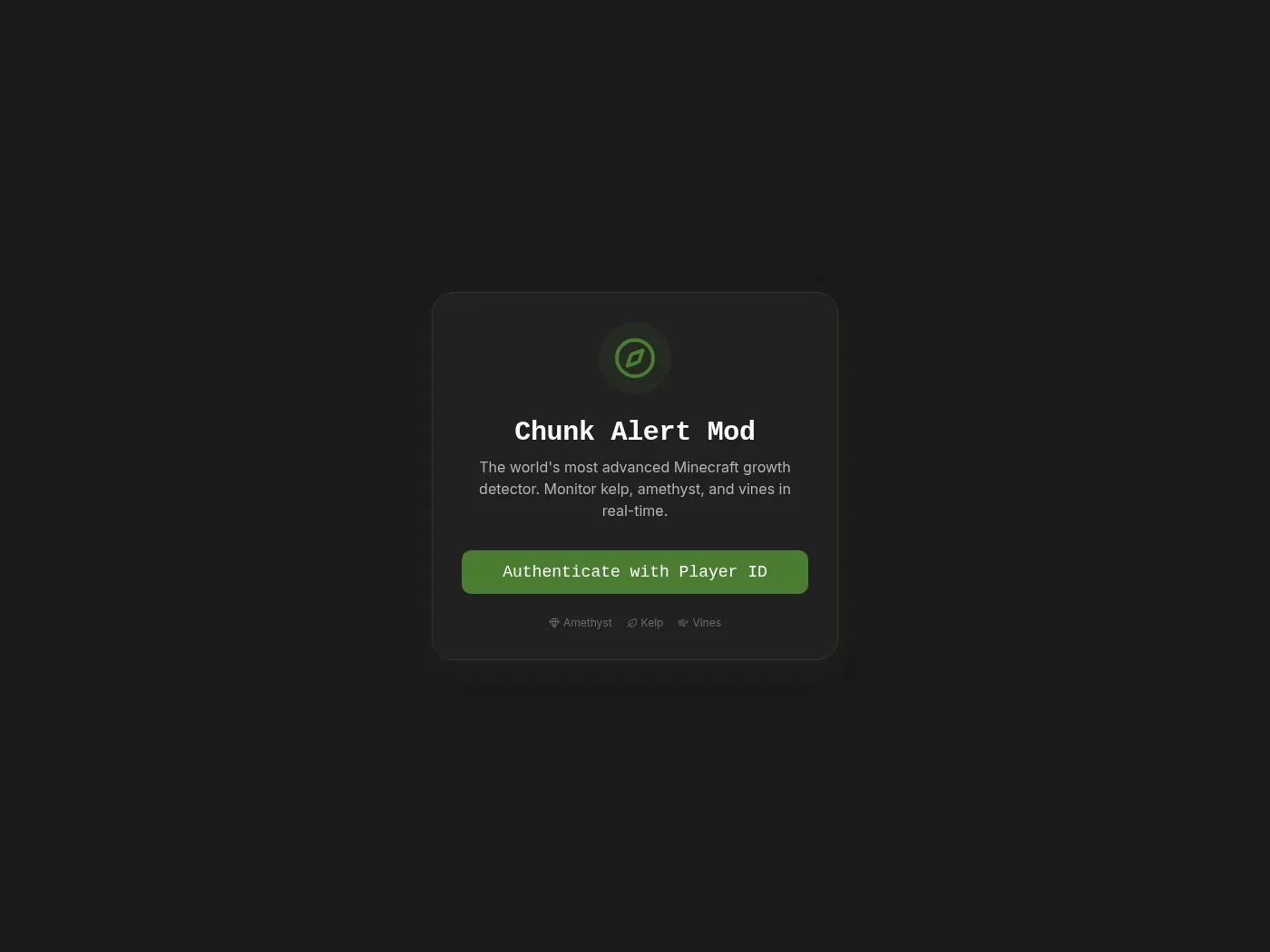 Chunk Alert Mod