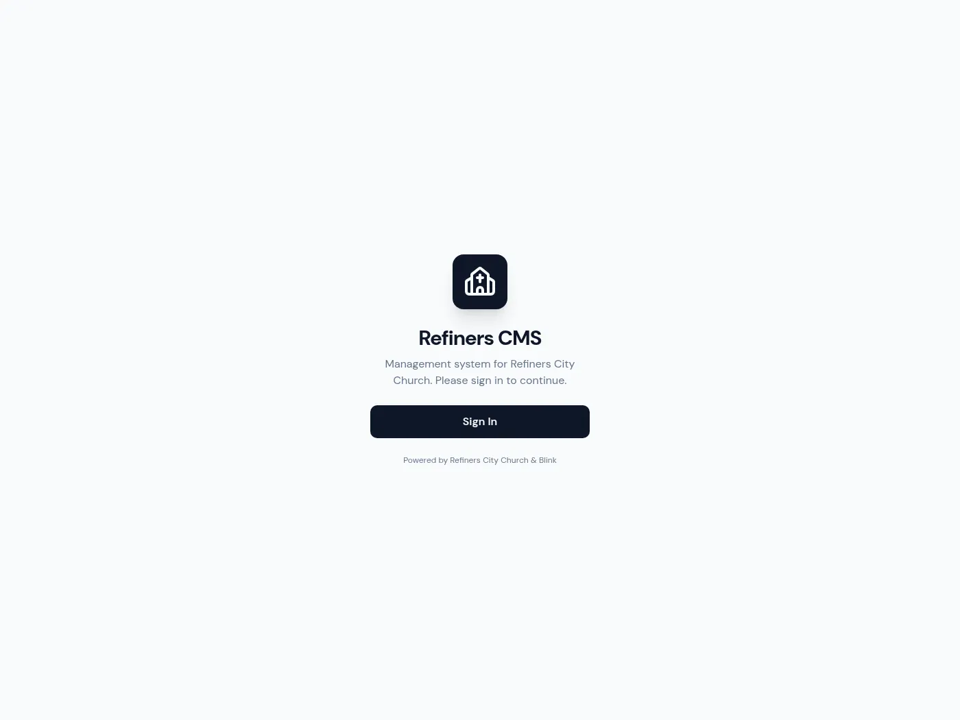 Refiners CMS Dashboard