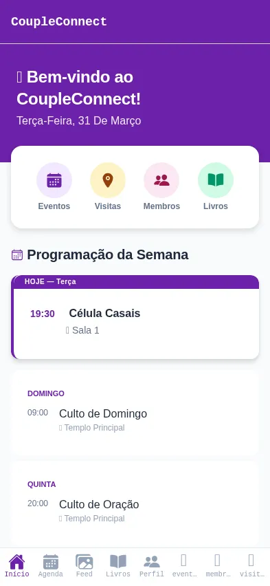 CoupleConnect Church App