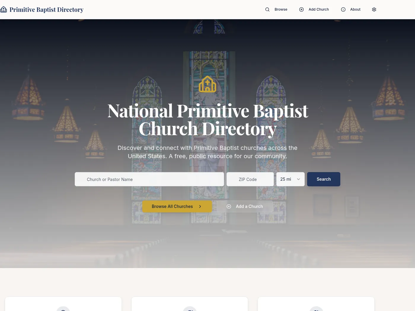 ChurchFinder USA