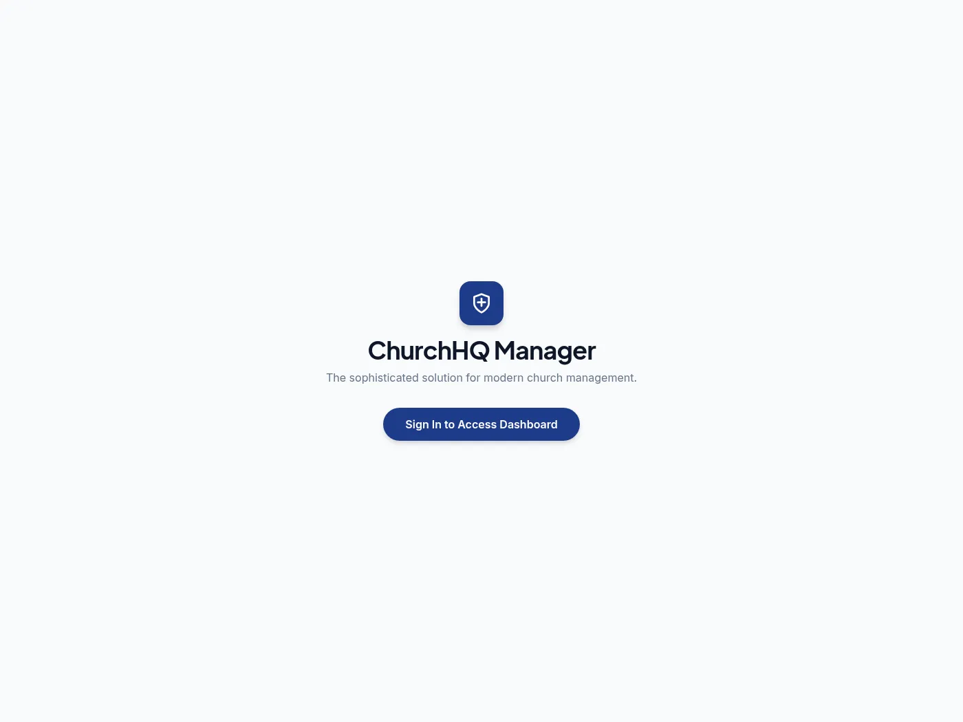 ChurchHQ Manager