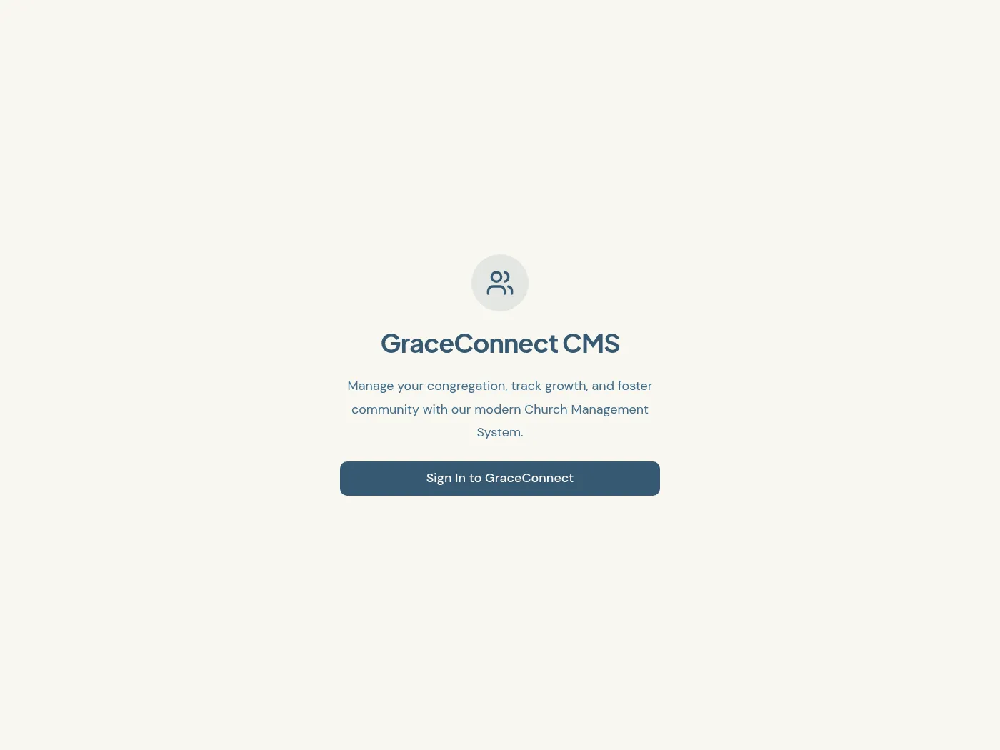 GraceConnect CMS
