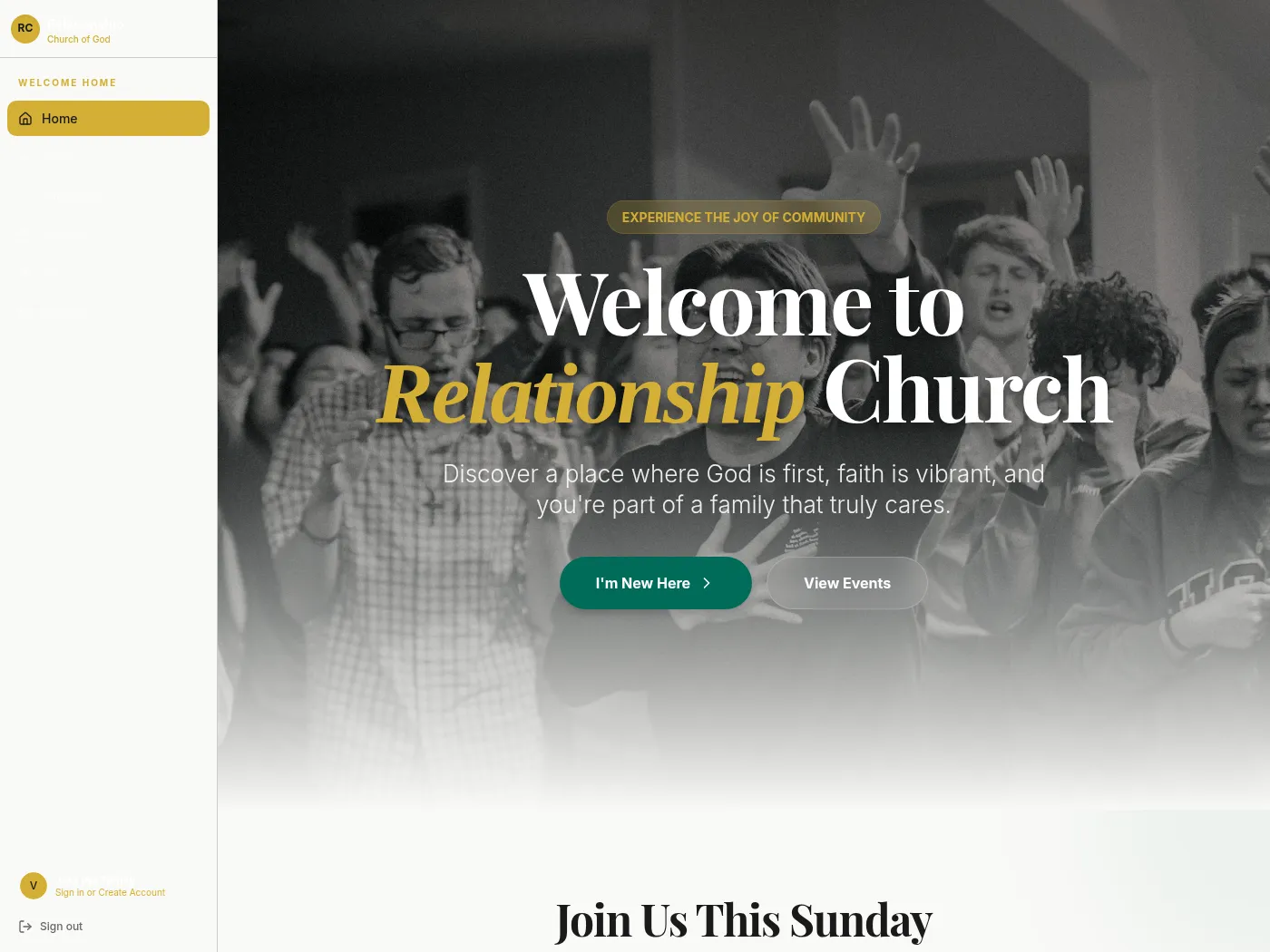 Relationship Church Web