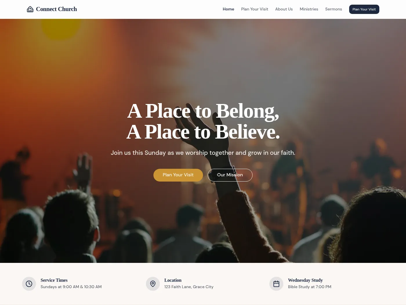 Connect Church Site